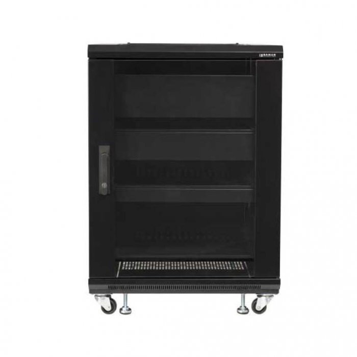 Sanus 34-Inch Tall AV Rack 15U Component rack for Home Theater ...