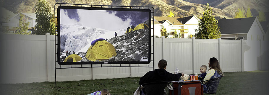 Camp Chef Outdoor Projection Screens Canada : electronicsforless.ca
